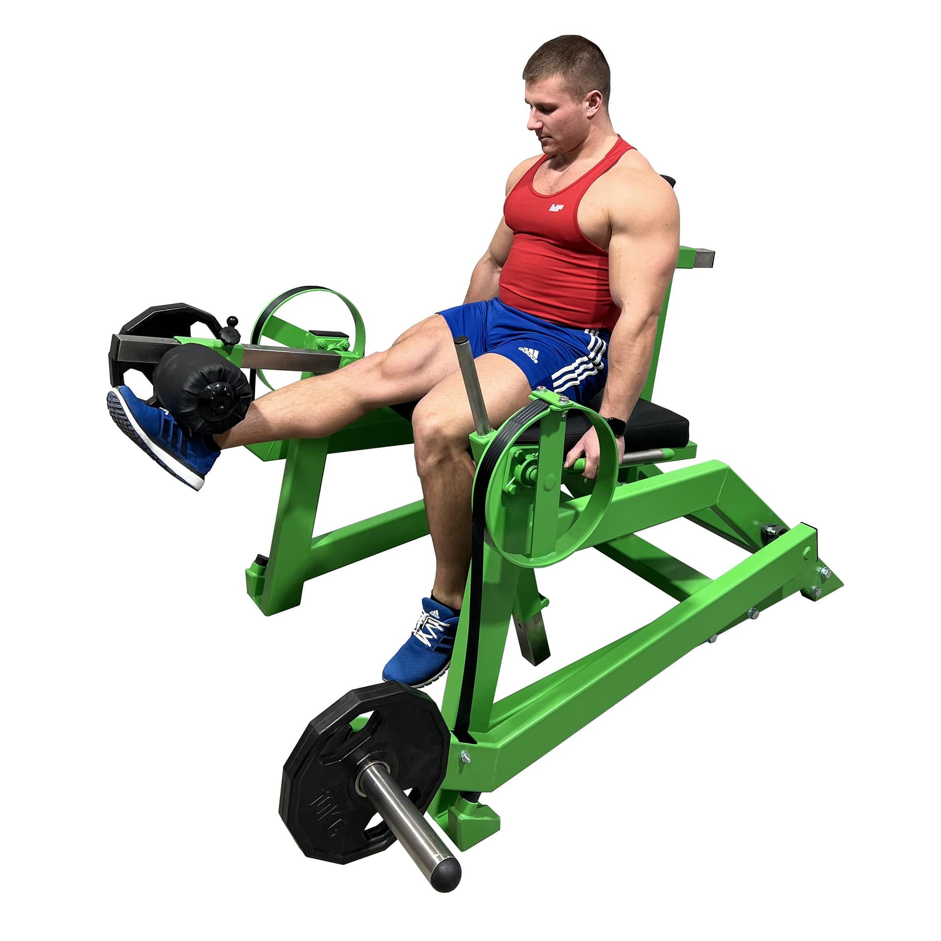 Leg Extension Machine Plate Loaded - Real Swiss Fitness